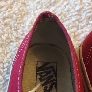 Vans | Shoes | Vans Classic Red Canvas Sneakers M 7 W 85 | Poshmark